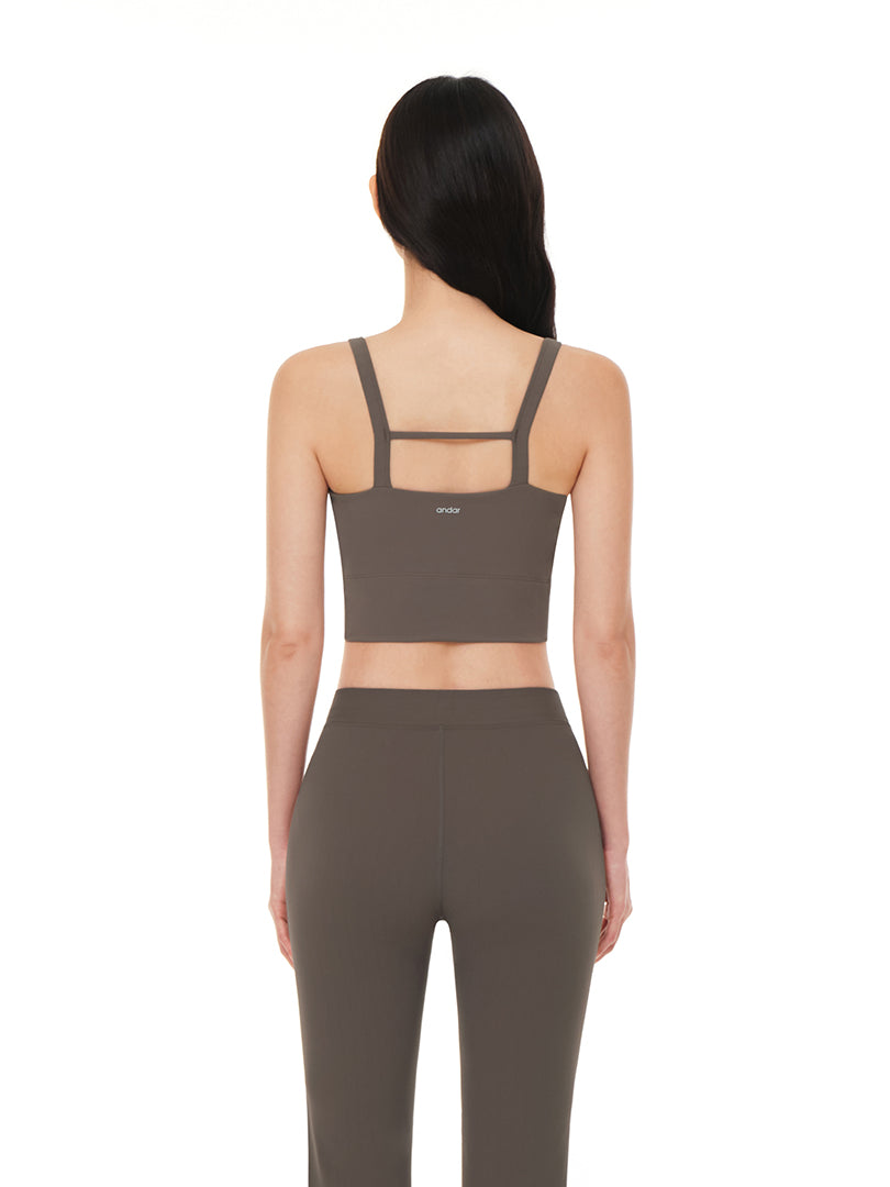 Airywin Pinstripe Longline Bra – andar Singapore